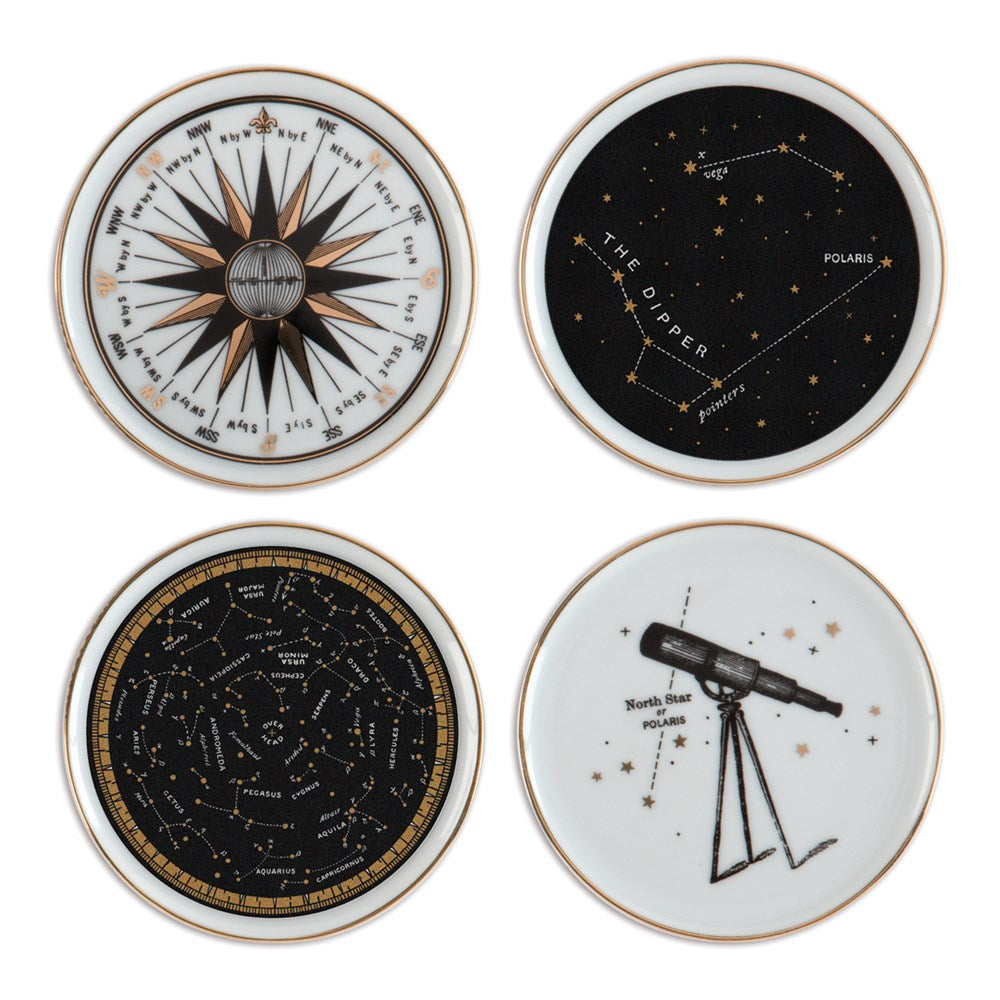 Alice Scott Porcelain Coaster Set – Chukaruka